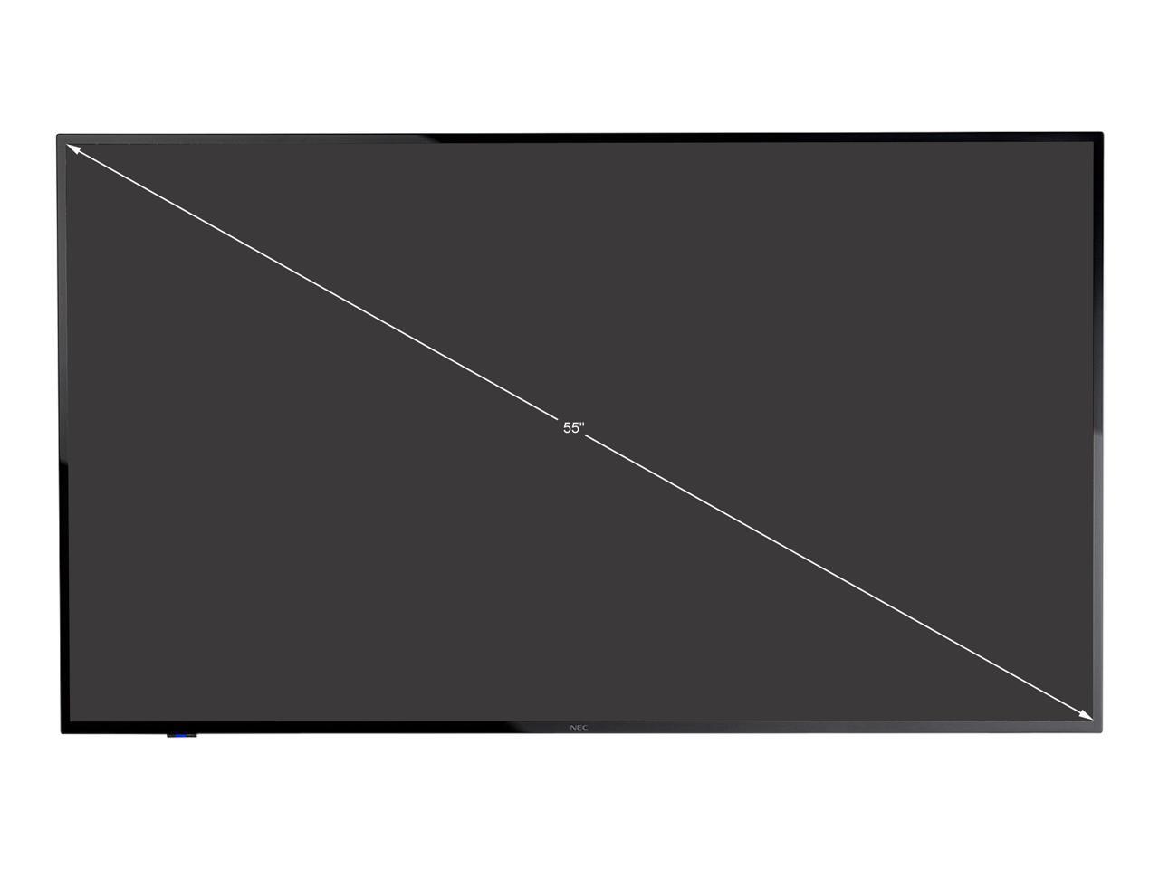 NEC Display Solutions E558 55" 4K UHD Display with Integrated ATSC/NTSC Tuner Built-in Speaker ...
