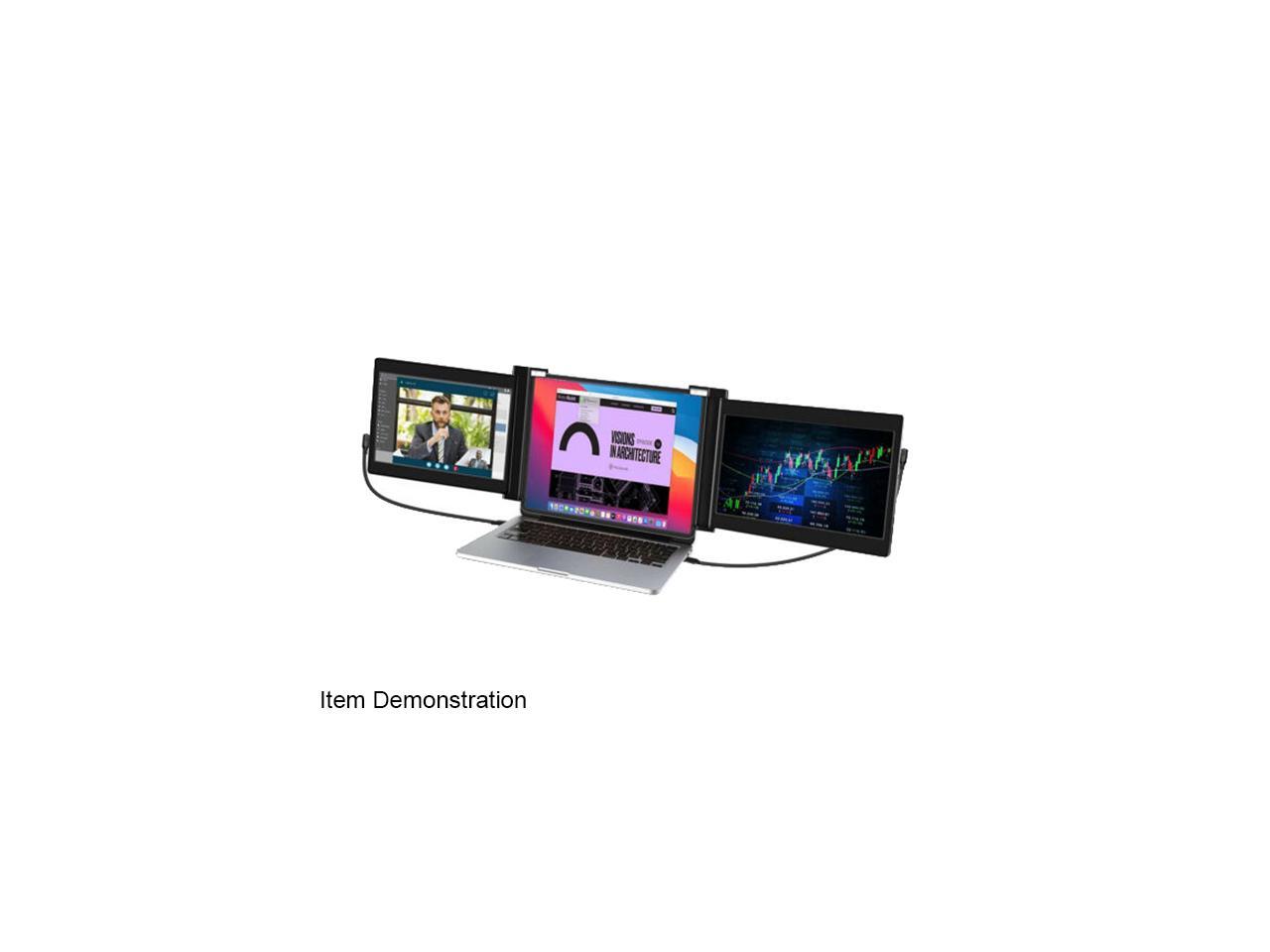 Open Box: Xebec Tri-Screen V1 - Two 10.1 Inch 1920 x 1200 Full-HD LCD ...