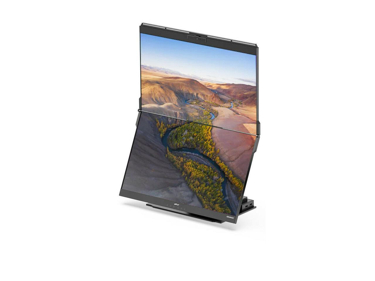 Mobile Pixels Geminos 24" Webcam Full HD LCD Monitor - In-plane ...