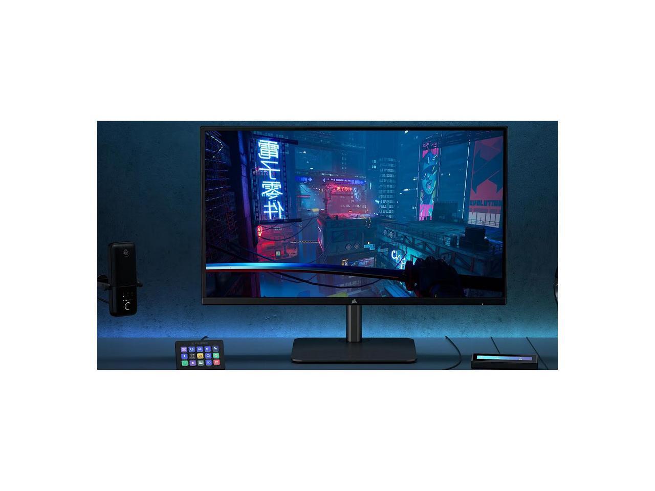 Corsair Xeneon 32" Quantum Dot LED 3840 x 2160 (4K) 144 Hz FreeSync ...