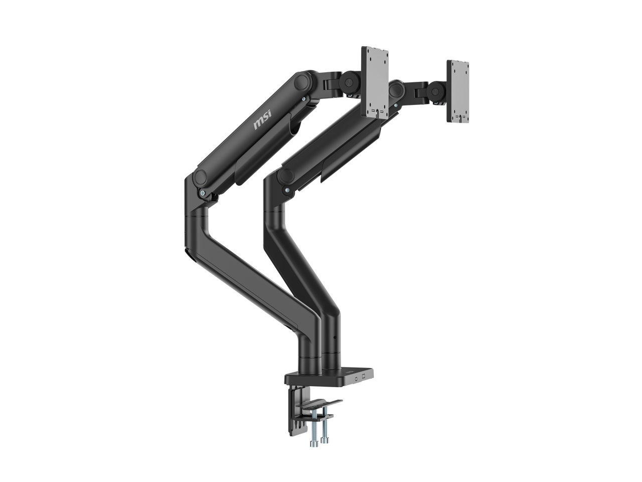 MSI MAG MT201D - Premium Heavy Duty Dual Monitor Stand Arms, 17-45 ...