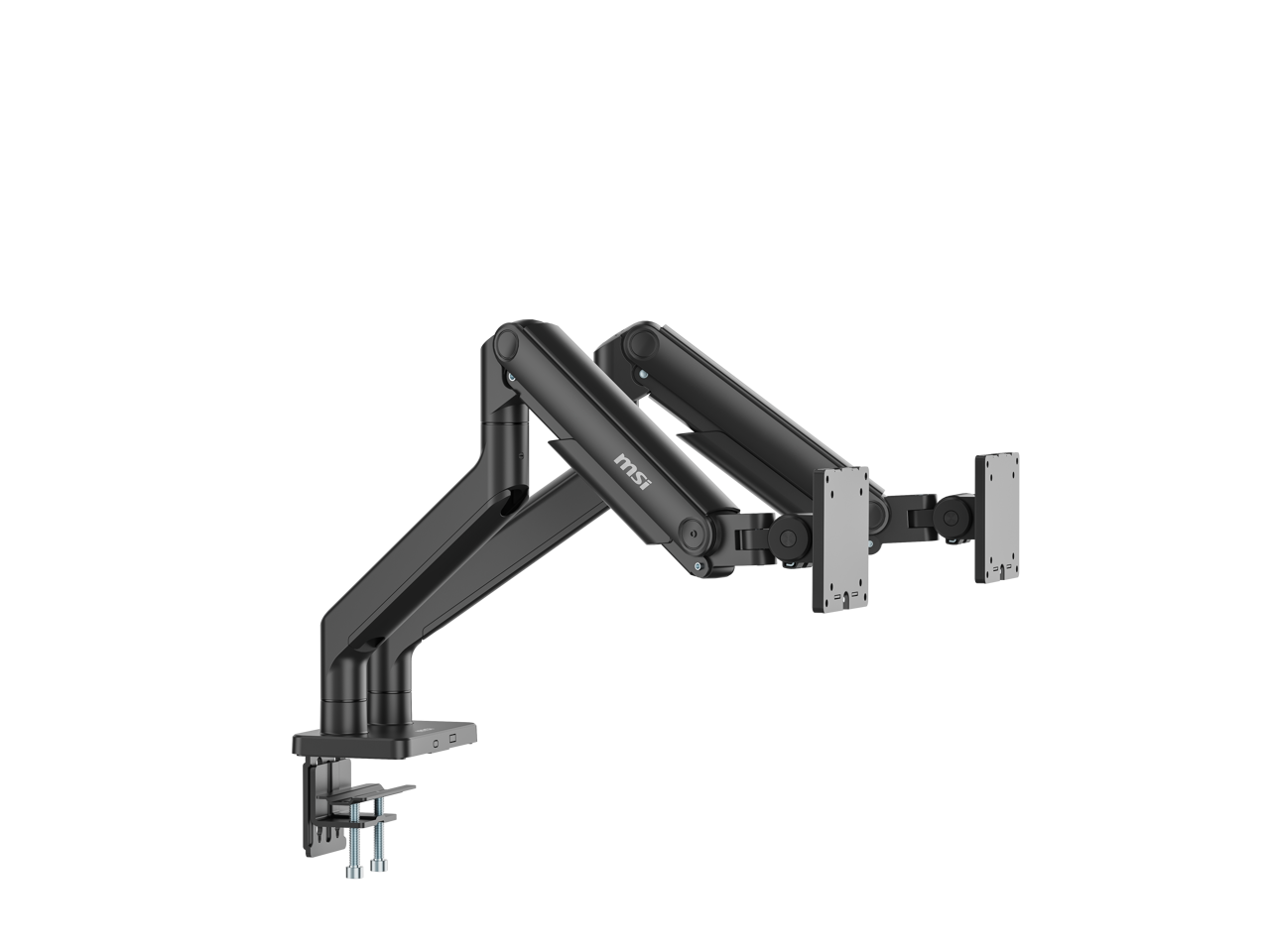 MSI MAG MT201D - Premium Heavy Duty Dual Monitor Stand Arms, 17-45 ...