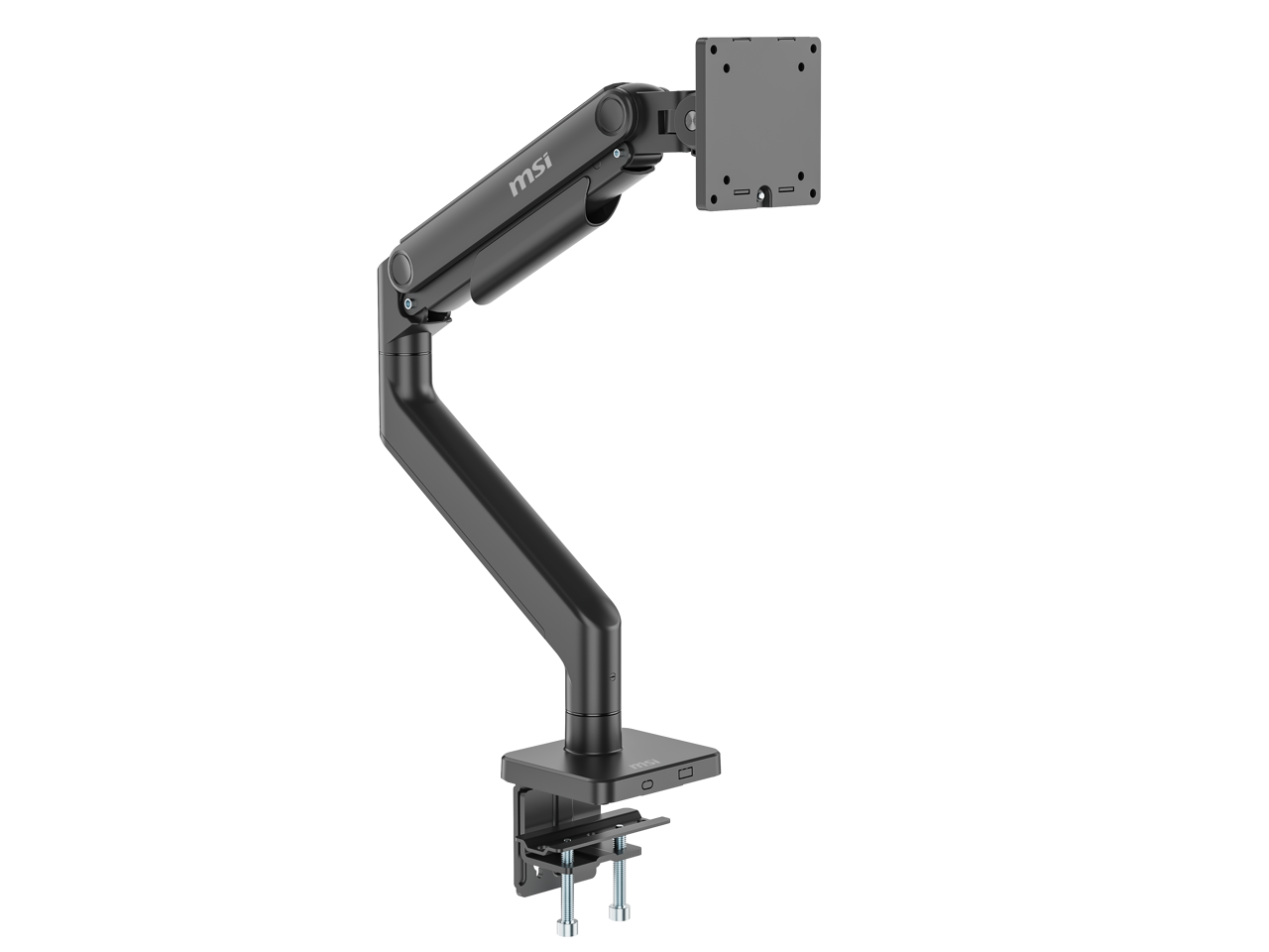 MSI MAG MT201 - Premium Heavy Duty Single Monitor Stand Arm, Supports ...