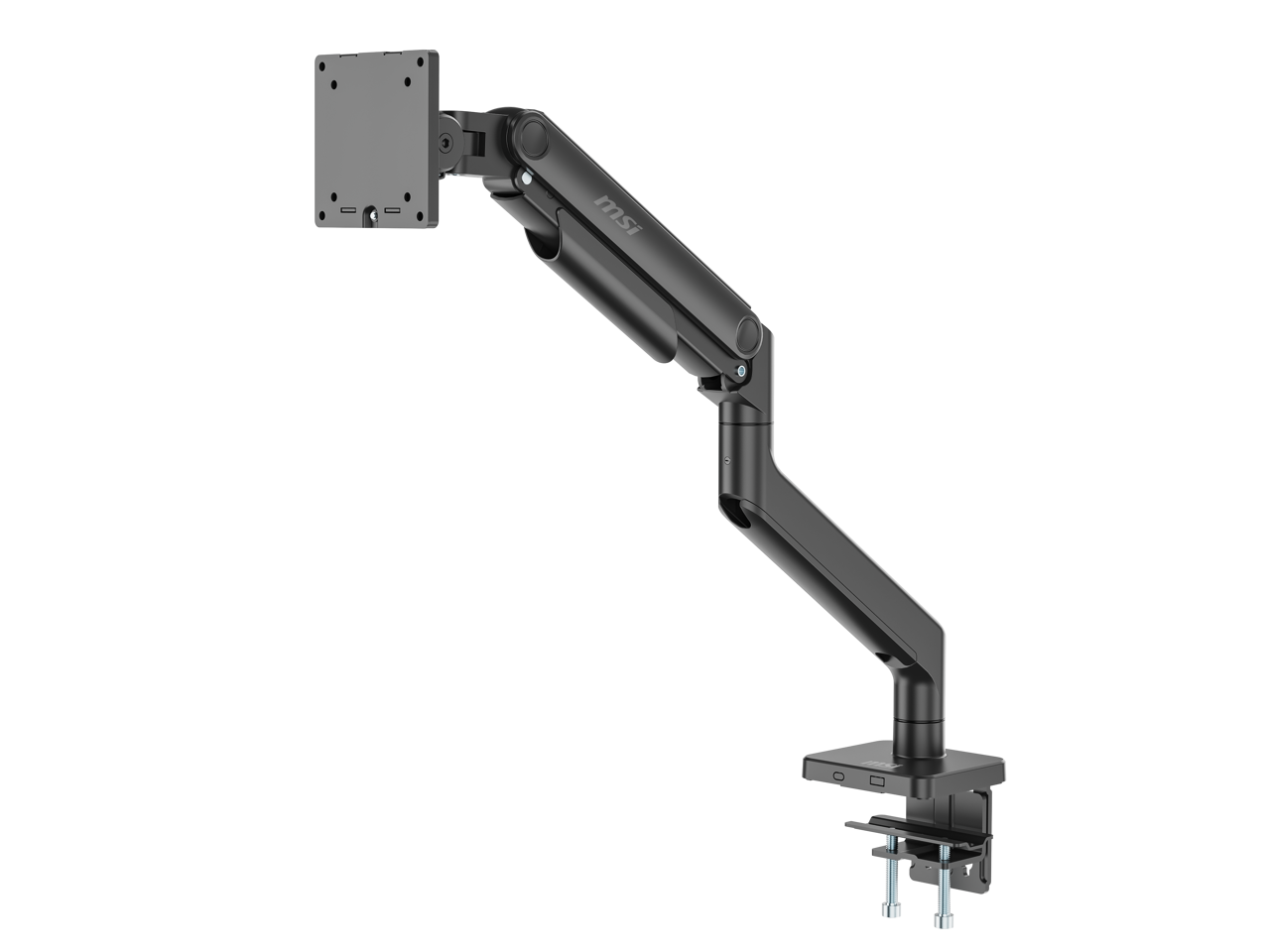 MSI MAG MT201 - Premium Heavy Duty Single Monitor Stand Arm, Supports ...