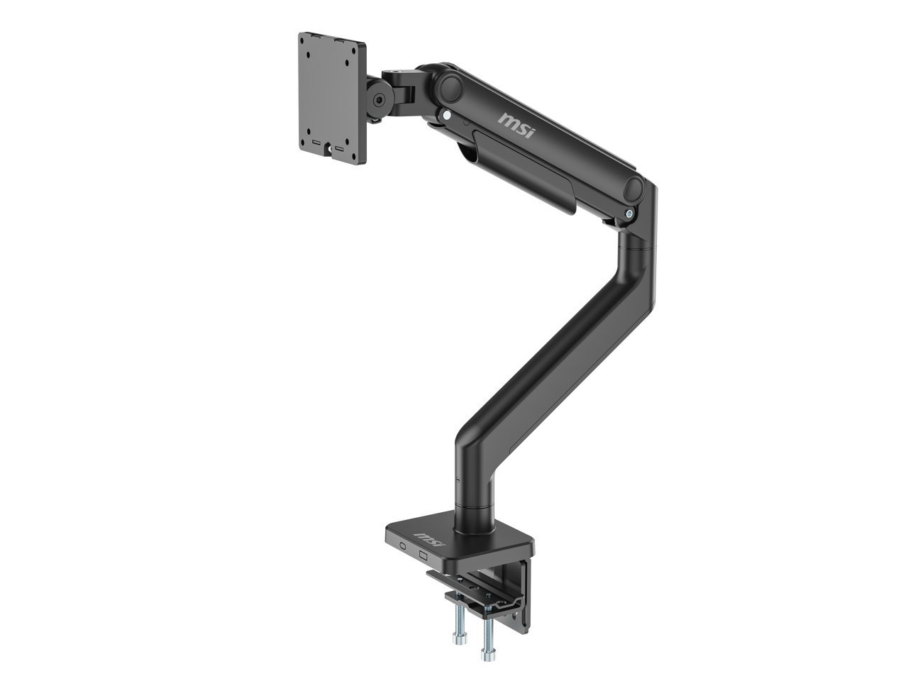 MSI MAG MT201 - Premium Heavy Duty Single Monitor Stand Arm, Supports ...