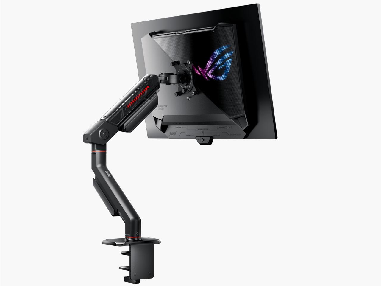 ASUS ROG Ergo Monitor Arm (AAS01) - Monitor Mount with Cable Management ...