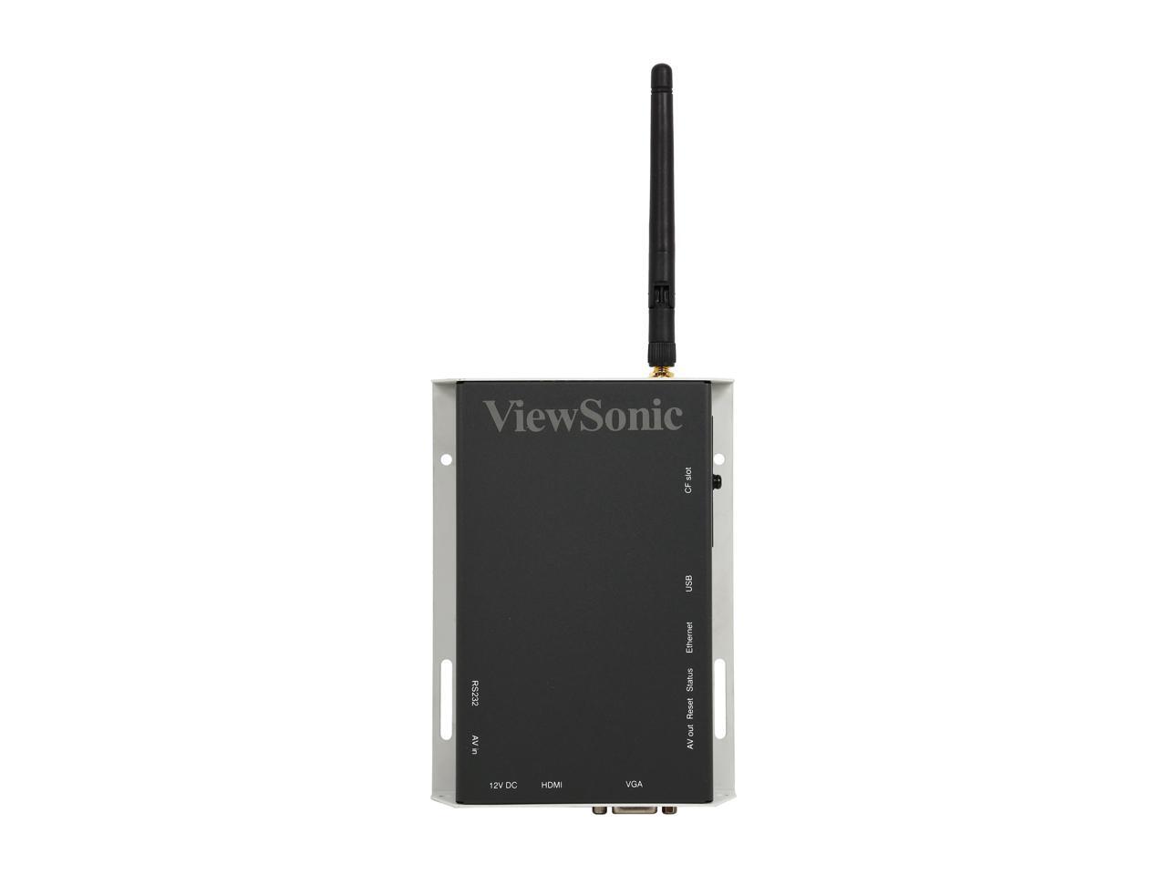 ViewSonic NMP-570W Full HD 1080p Solid-State Wireless Network Media ...