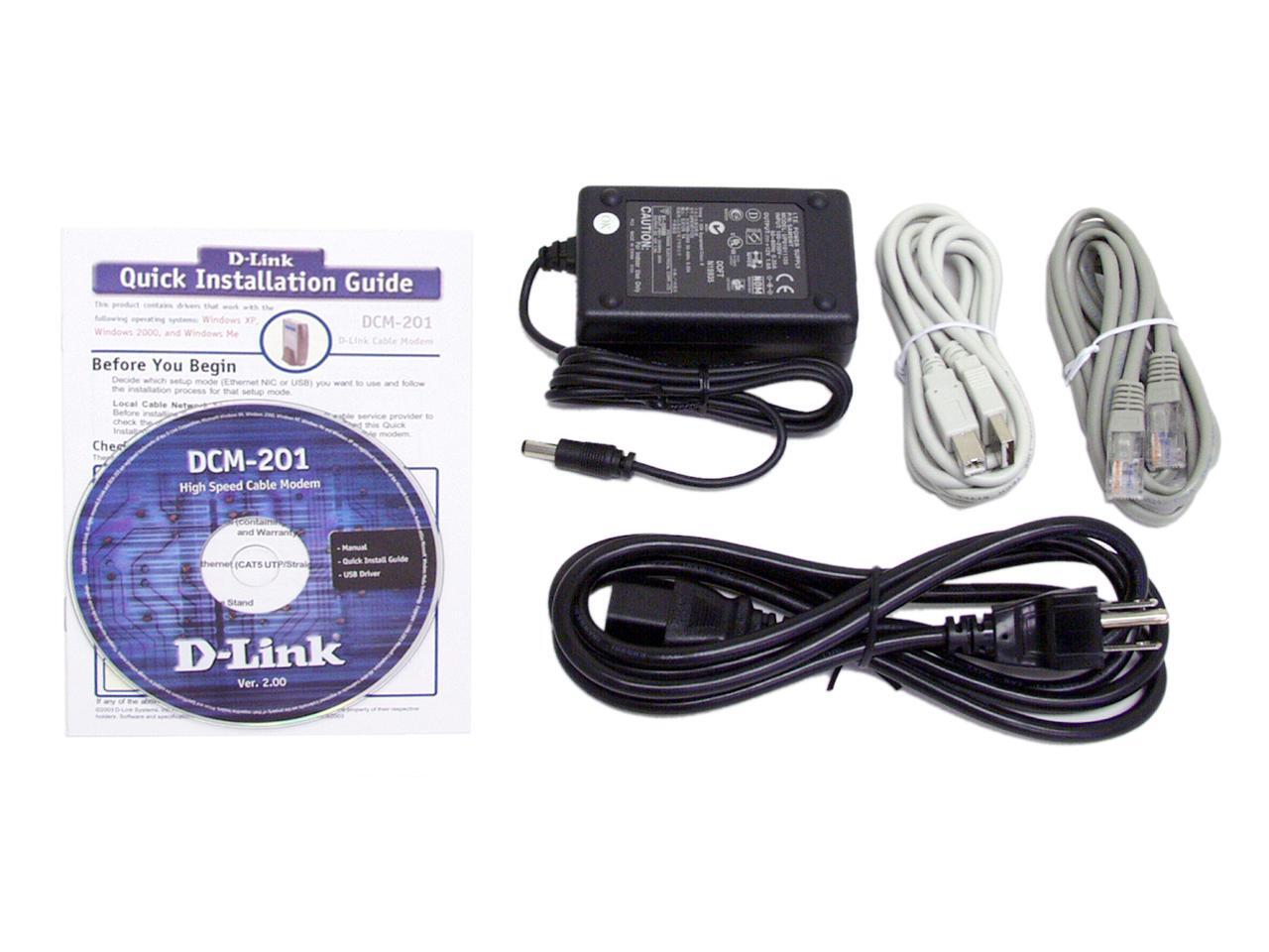 D-Link DCM-201 Cable Modem - Newegg.com