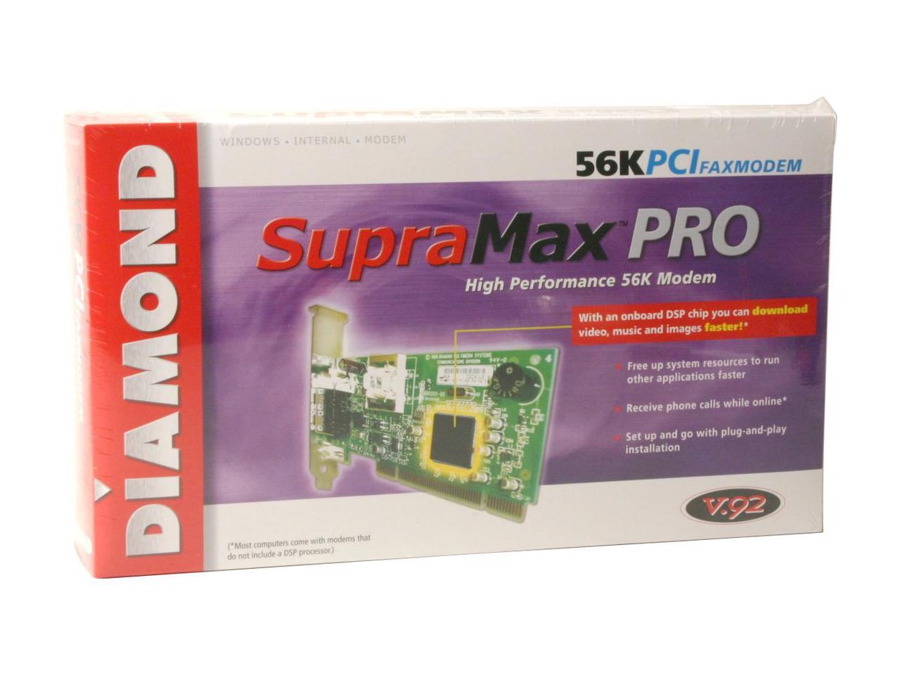 DIAMOND SM56PCI Internal Fax Modem - Newegg.com