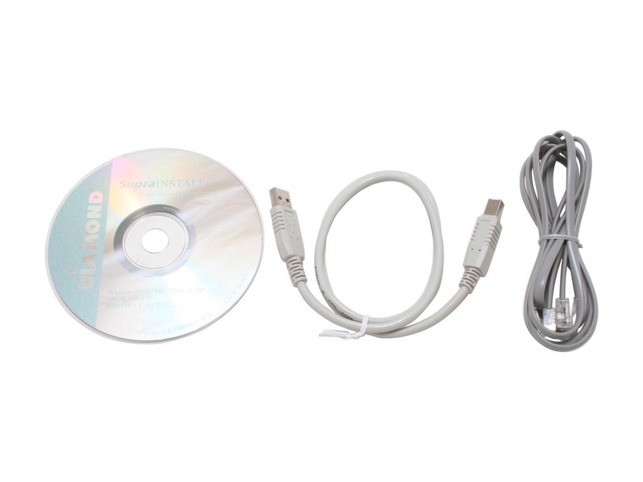 DIAMOND SupraMax SM56USBSL External Modem - Newegg.ca