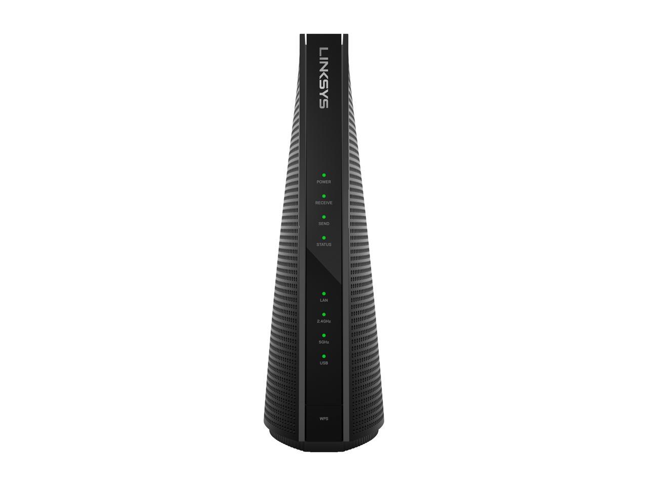 Linksys High Speed DOCSIS 3.0 24x8 AC1900 Cable Modem Router, Certified ...