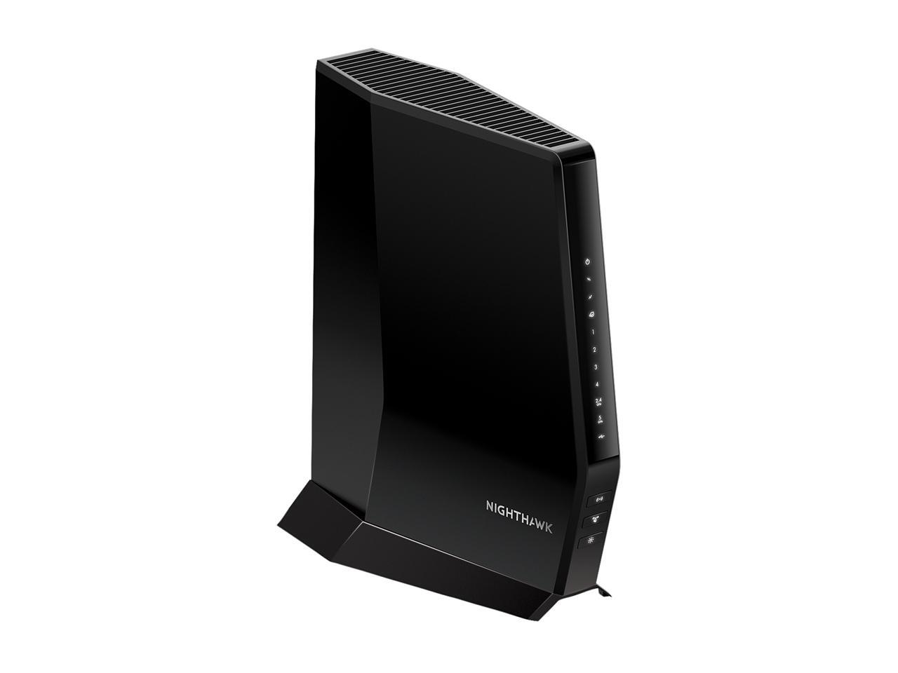 NETGEAR Nighthawk Cable Modem with Built-in WiFi 6 Router (CAX30) Cable ...