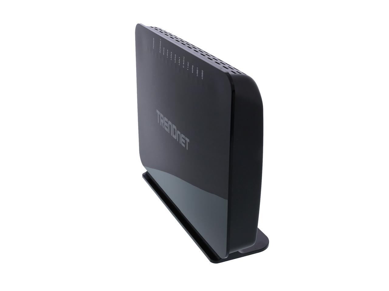 TRENDnet TEW-816DRM AC750 Wireless VDSL2 / ADSL2+ Modem Router - Newegg.com