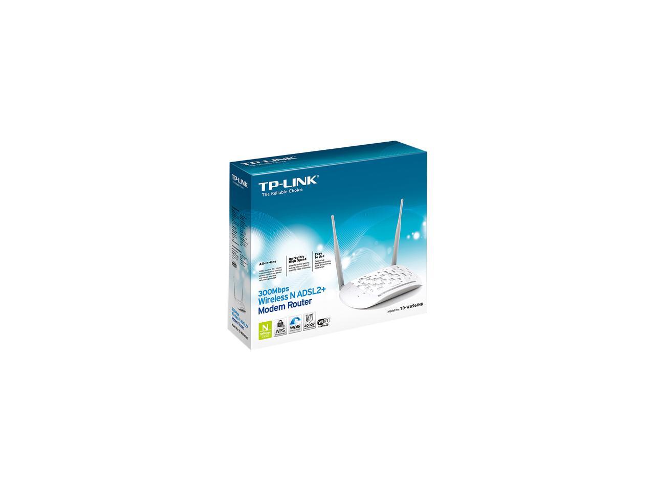 TP-LINK TD-W8961ND 300Mbps Wireless N ADSL2+ Modem Router - Newegg.ca