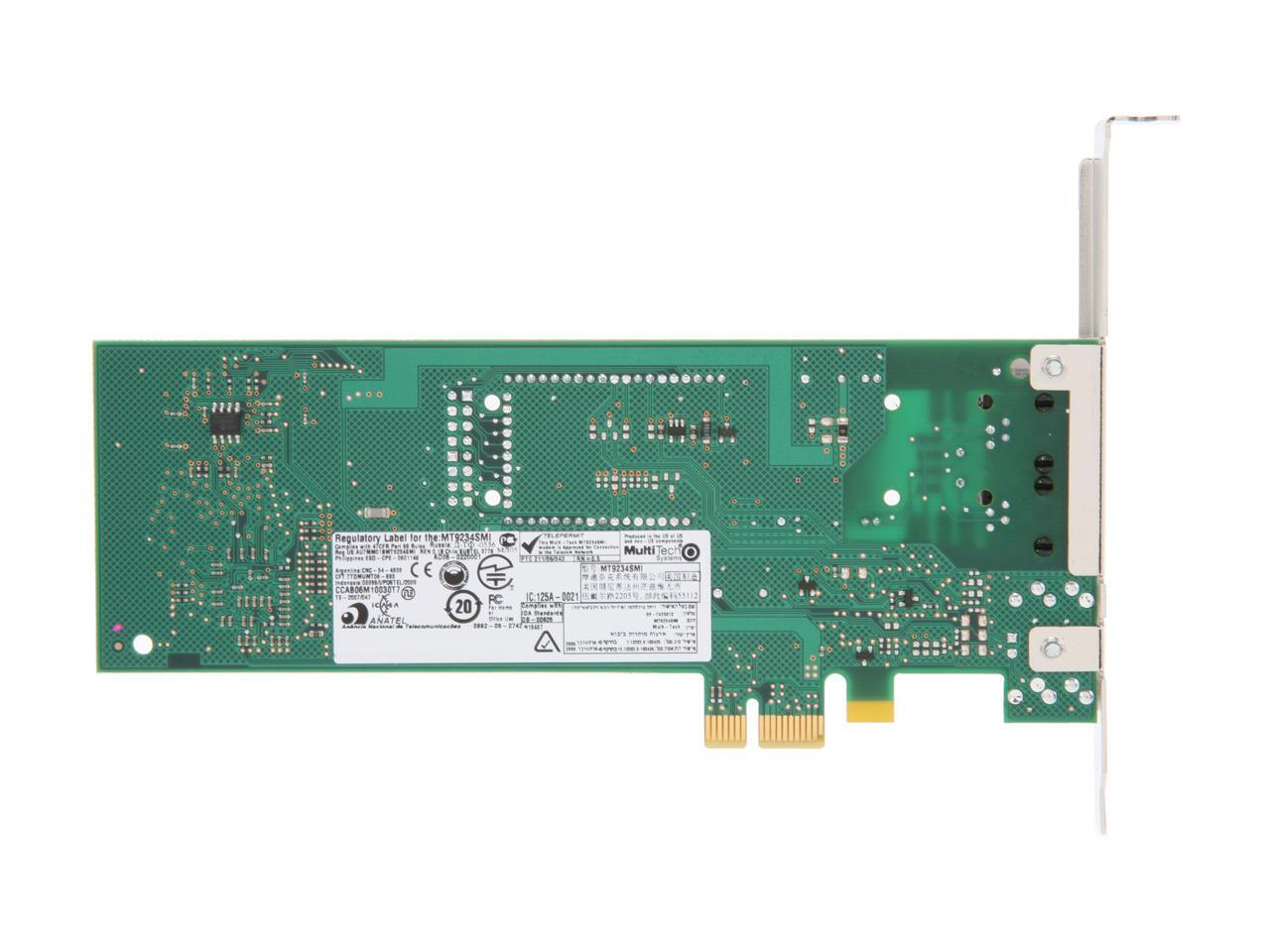 MultiTech MT9234ZPX-PCIE-NV Data/Fax Modem - Newegg.com