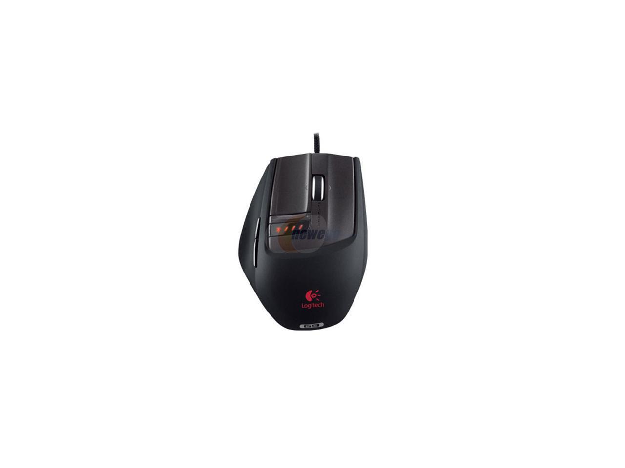 Logitech G9 Black Wired Laser Gaming Mouse - Bilingual - Newegg.ca