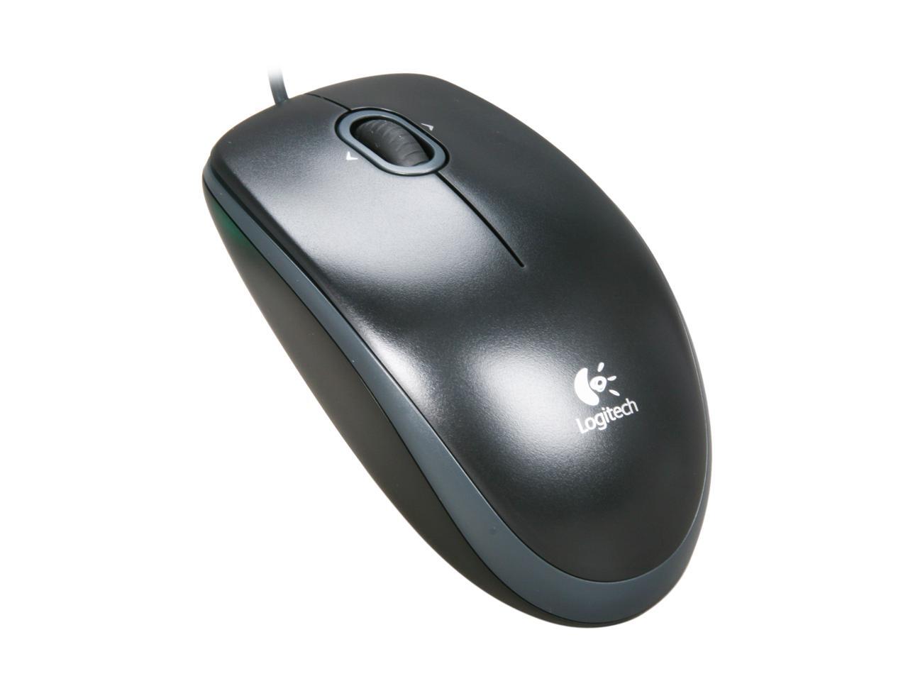 Logitech B120 USB Mouse - Black - Newegg.com