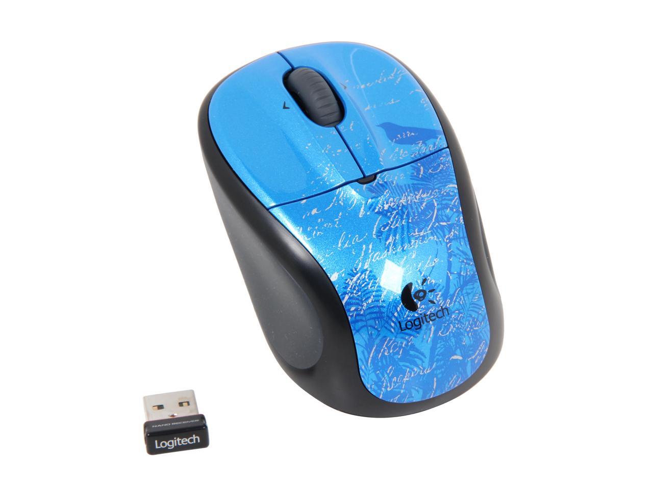 Logitech M305 Indigo Scroll RF Wireless Optical Mouse - Newegg.com