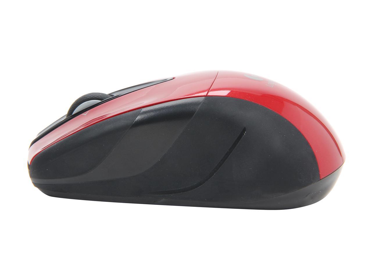 Logitech Wireless Mouse M525 - Red / Black - Newegg.com