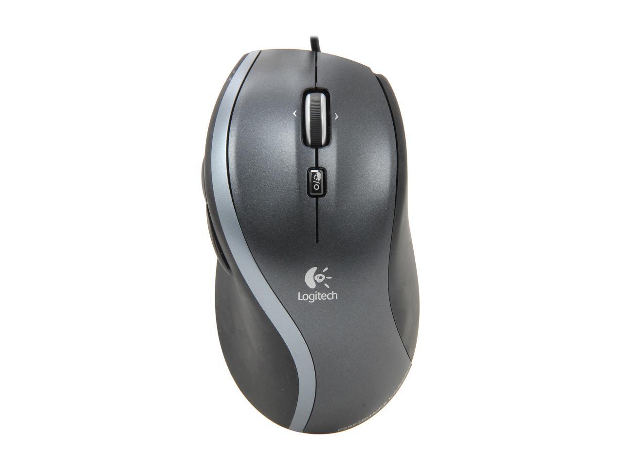 Logitech M500 910-002810 Black Wired Mouse - Newegg.com