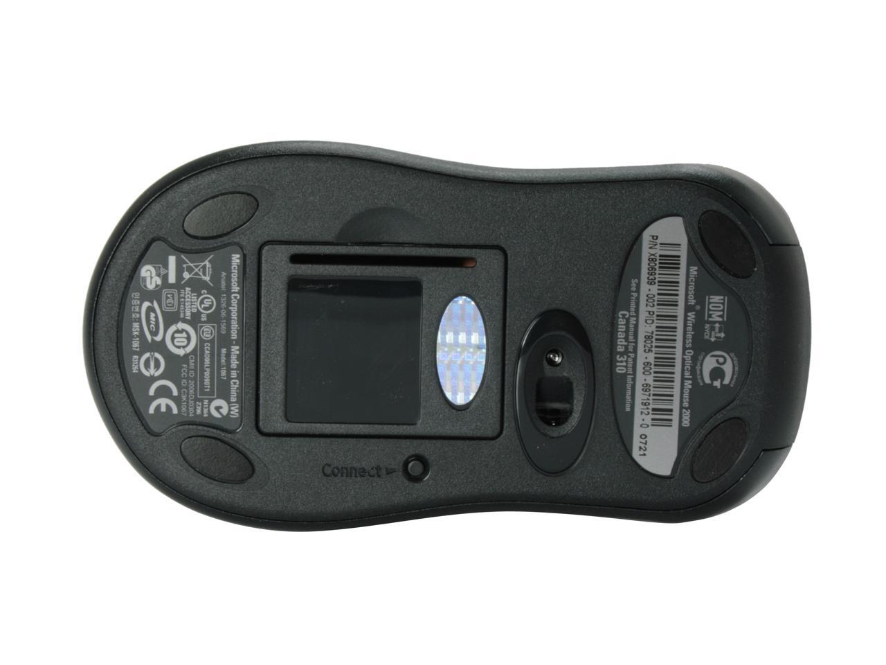 Microsoft Wireless Optical Mouse 2000 - Newegg.com