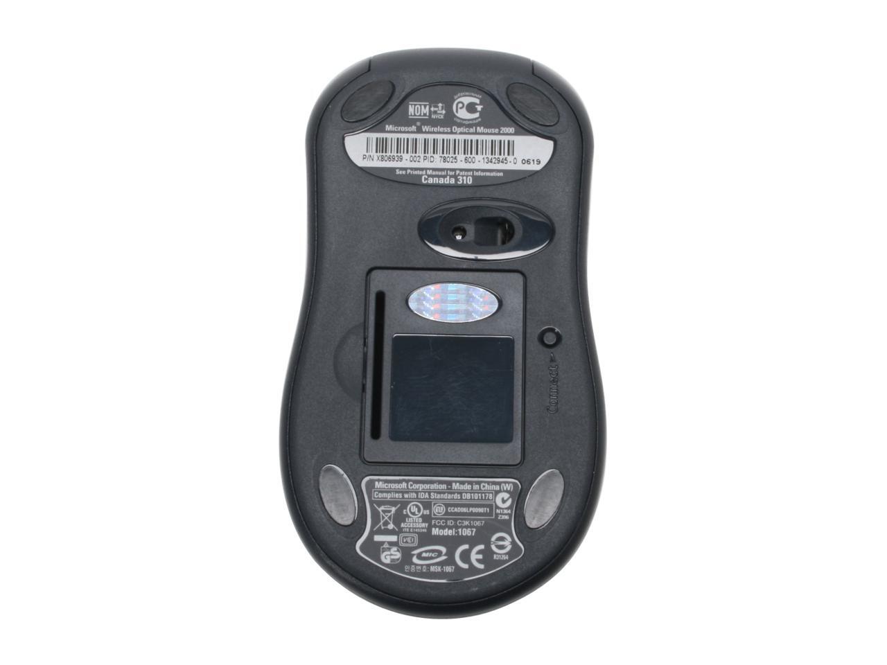 Microsoft Wireless Optical Mouse 2000 - Newegg.com