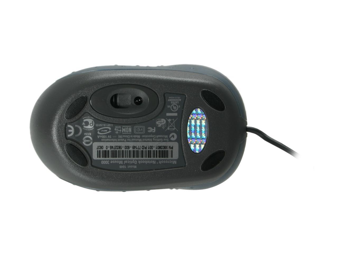 Microsoft Notebook Optical Mouse 3000 - USB - Newegg.com