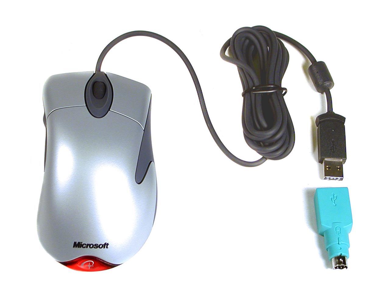 Microsoft Intelli-Mouse Explorer 3.0a B75-00083 Silver Optical Mouse ...