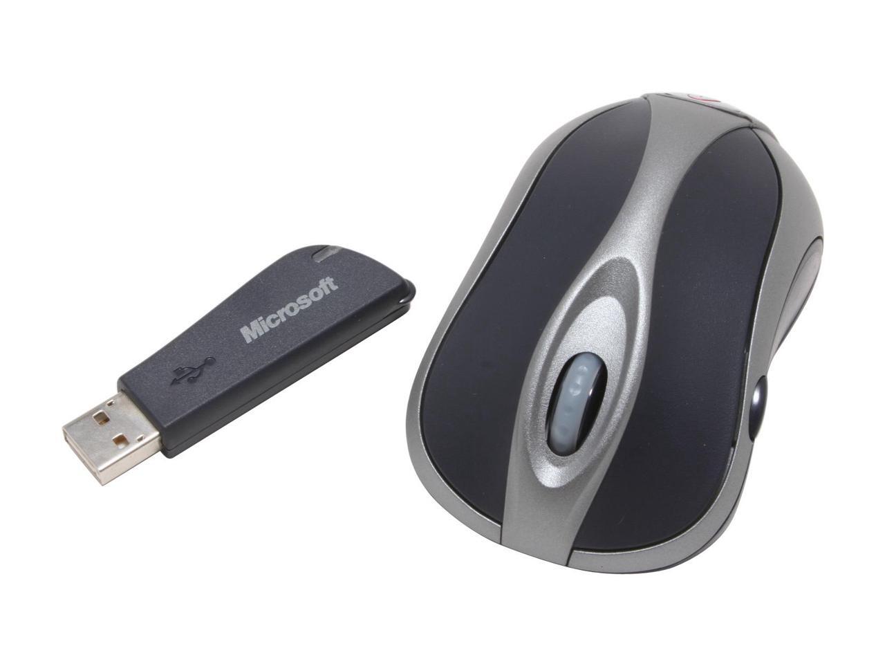 Microsoft Wireless Notebook Optical Mouse 4000 FA2-00001 2-Tone 4 ...