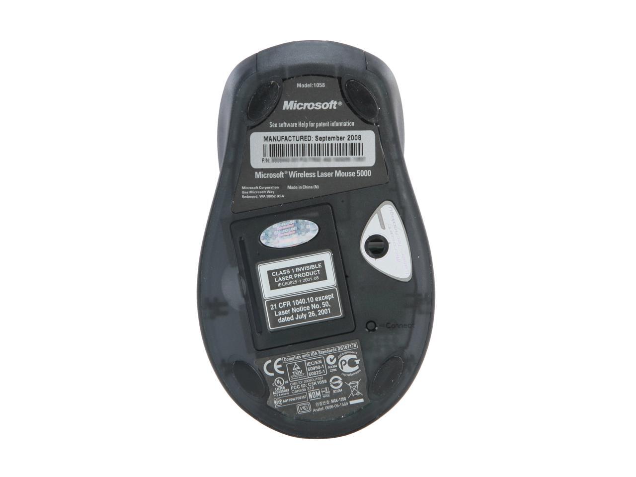 Microsoft Wireless Laser Mouse 5000 - Newegg.ca