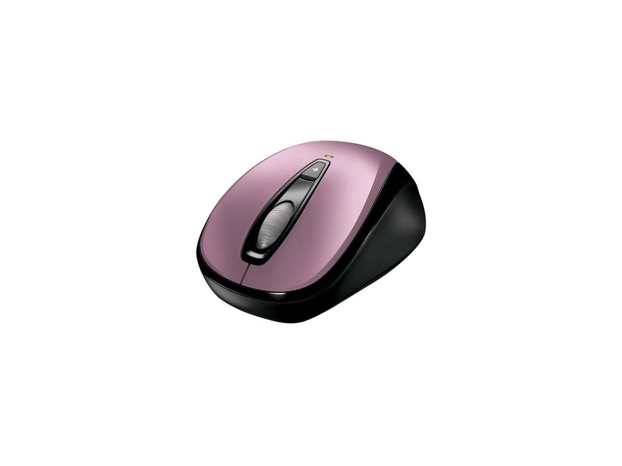 Microsoft Wireless Mobile Mouse 3000 - Pink - Newegg.com