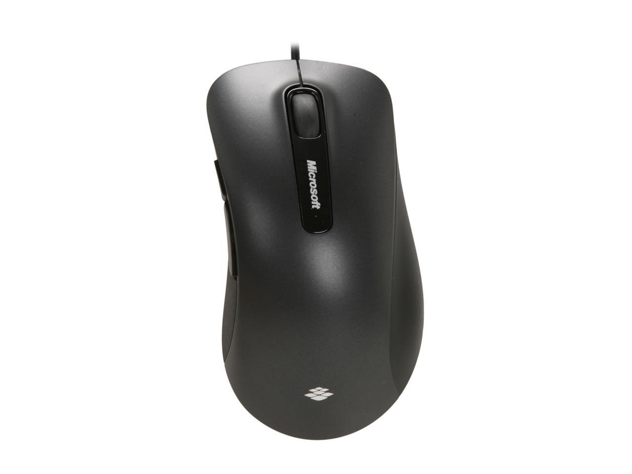 Microsoft Comfort Mouse 6000 S7J-00001 Black Wired BlueTrack Mouse ...