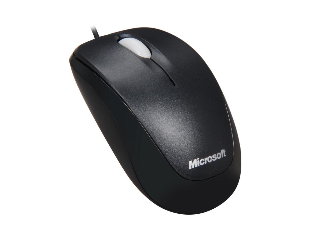 Microsoft Compact Optical Mouse for Business Black 3 Buttons 1 x Wheel ...