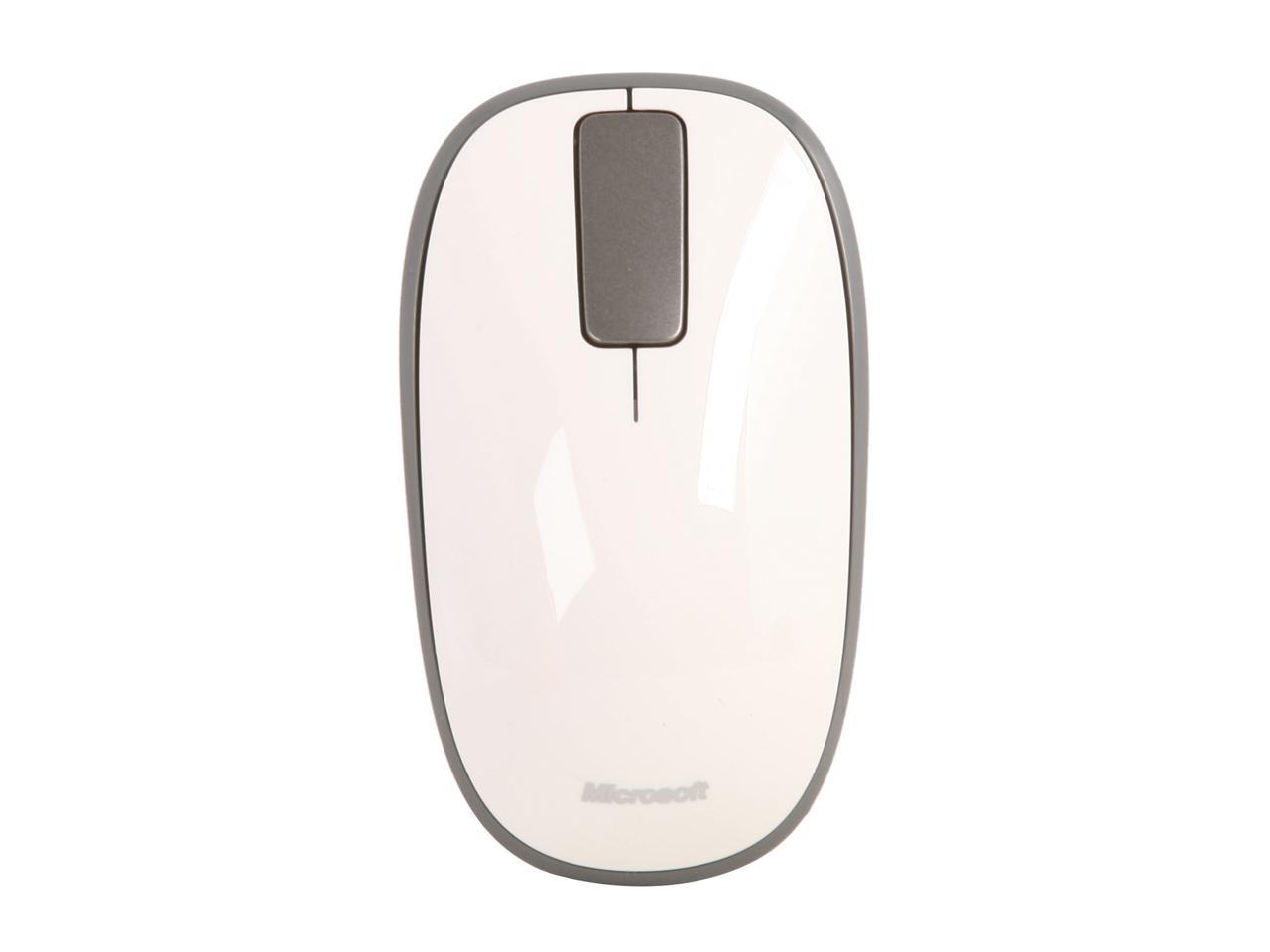 Microsoft Explorer Touch Mouse U5K-00033 White RF Wireless BlueTrack ...