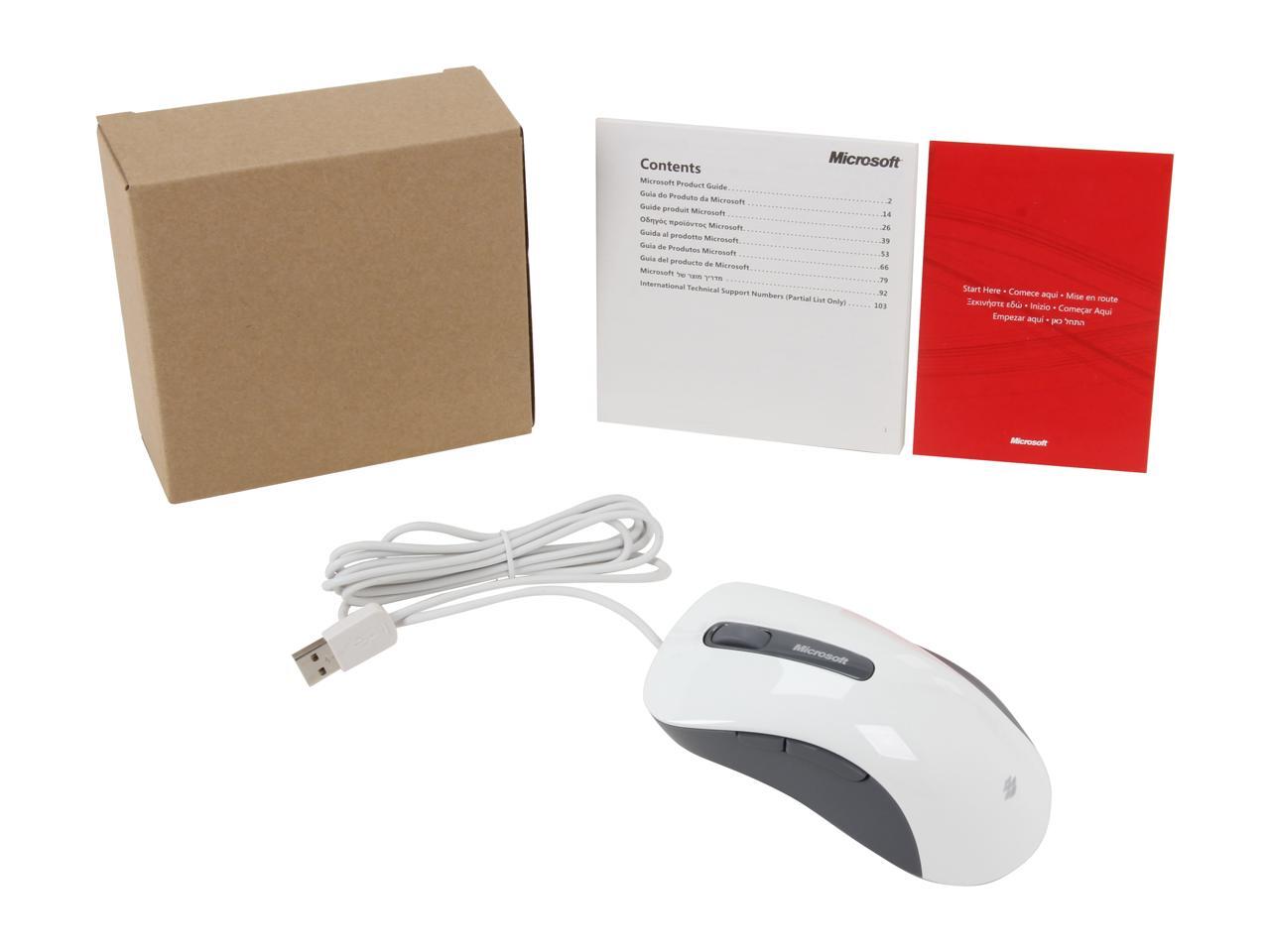 Open Box: Microsoft Comfort Mouse 6000 for Business 5CJ-00005 White ...