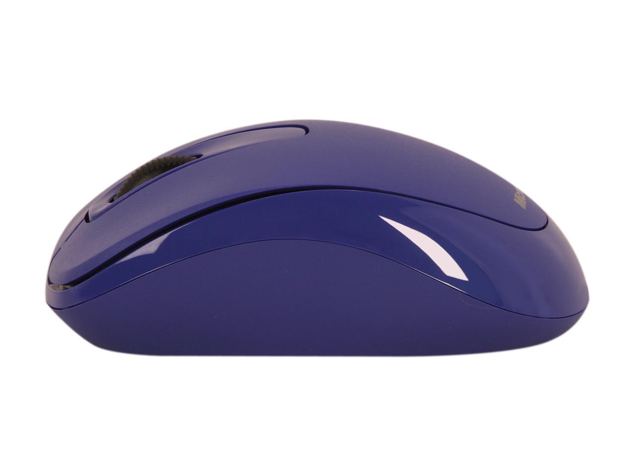Open Box: Microsoft Mobile Mouse 1000 2CF-00027 Blue RF Wireless Mouse ...