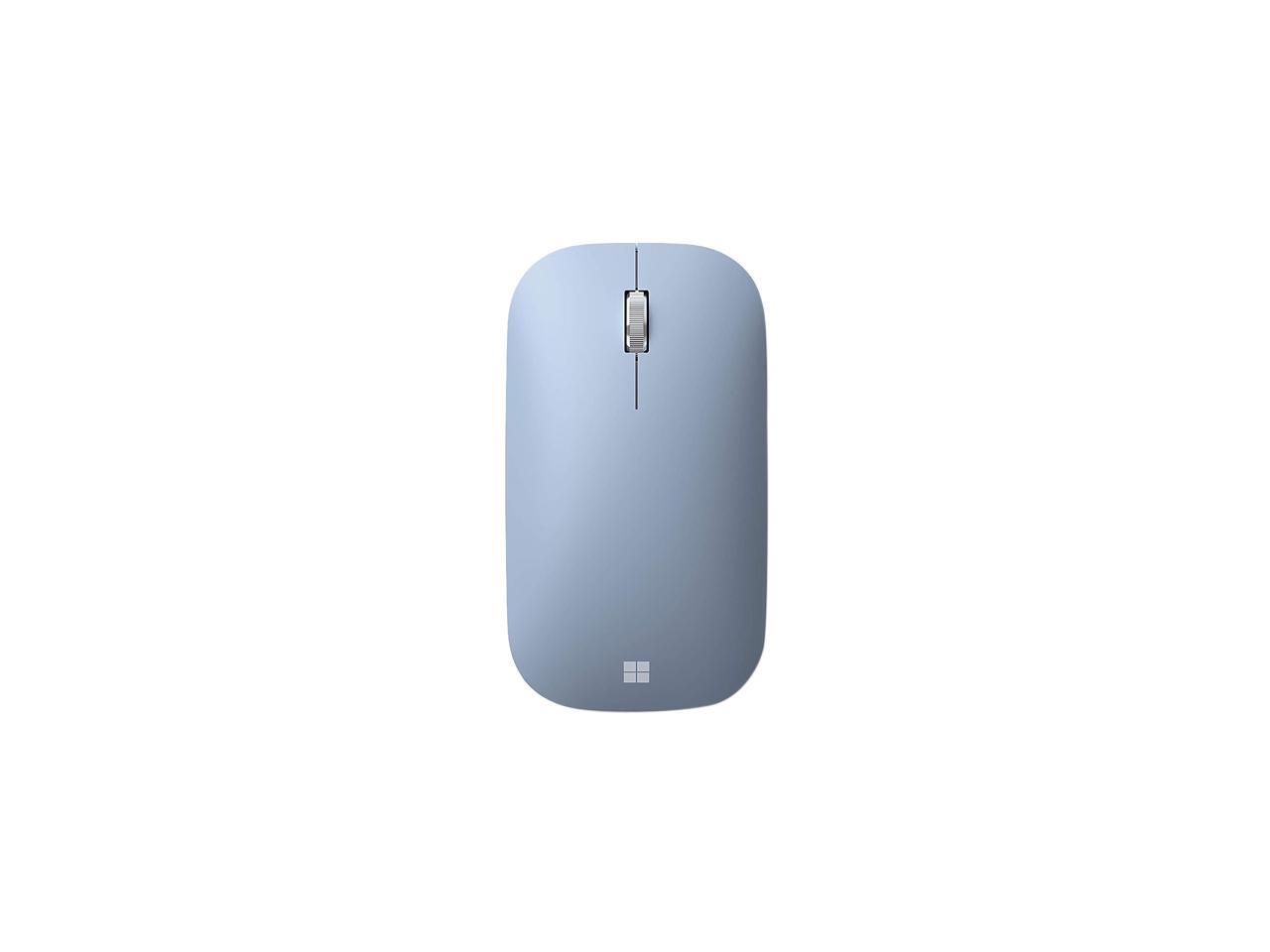 Microsoft Mobile Mouse - Pastel Blue. Comfortable Right/Left Hand Use ...
