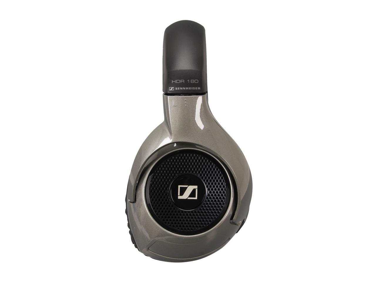 Sennheiser Black HDR 180 Around-Ear Supplemental RS180 Wireless ...