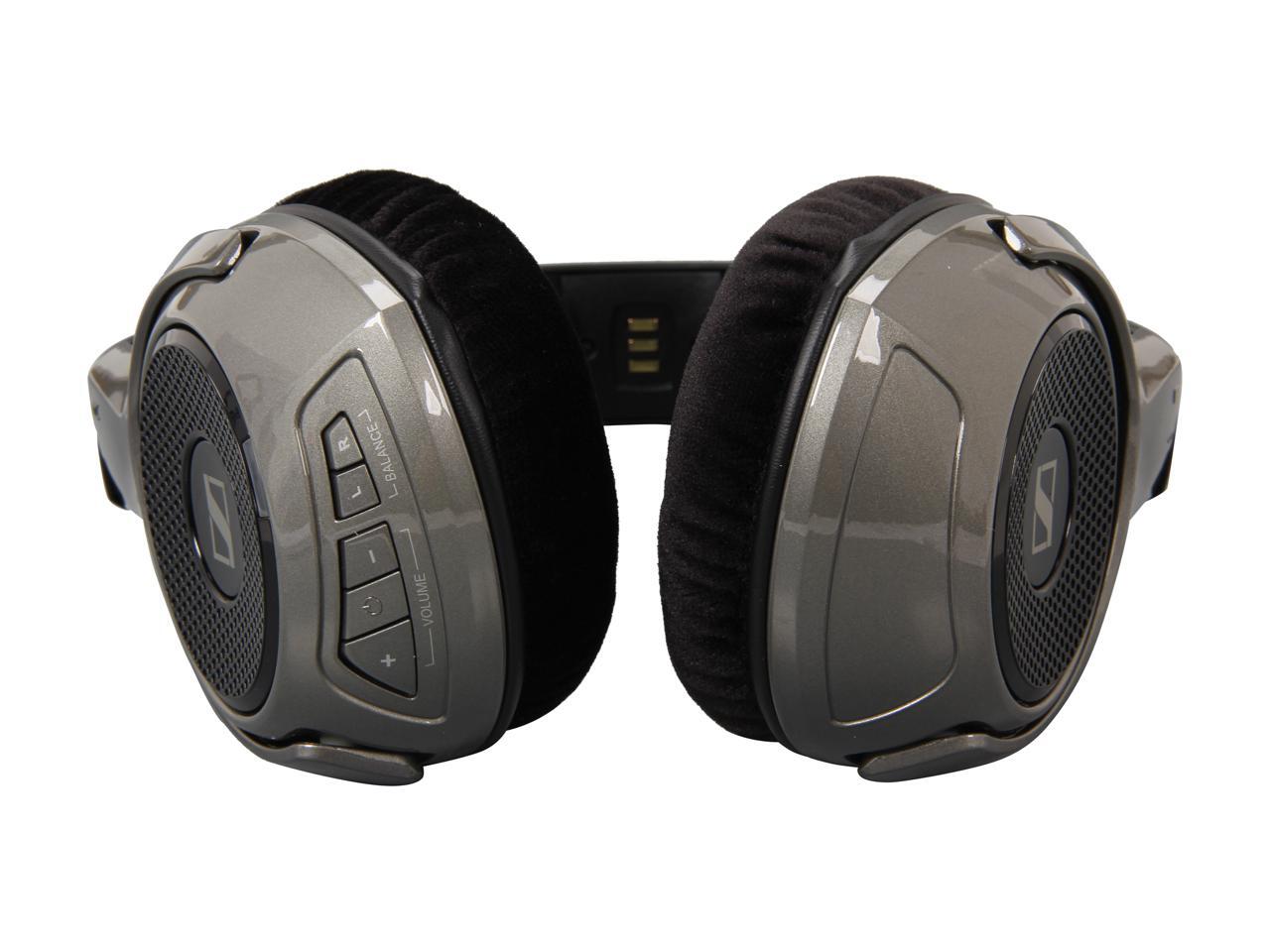 Sennheiser Black HDR 180 Around-Ear Supplemental RS180 Wireless ...