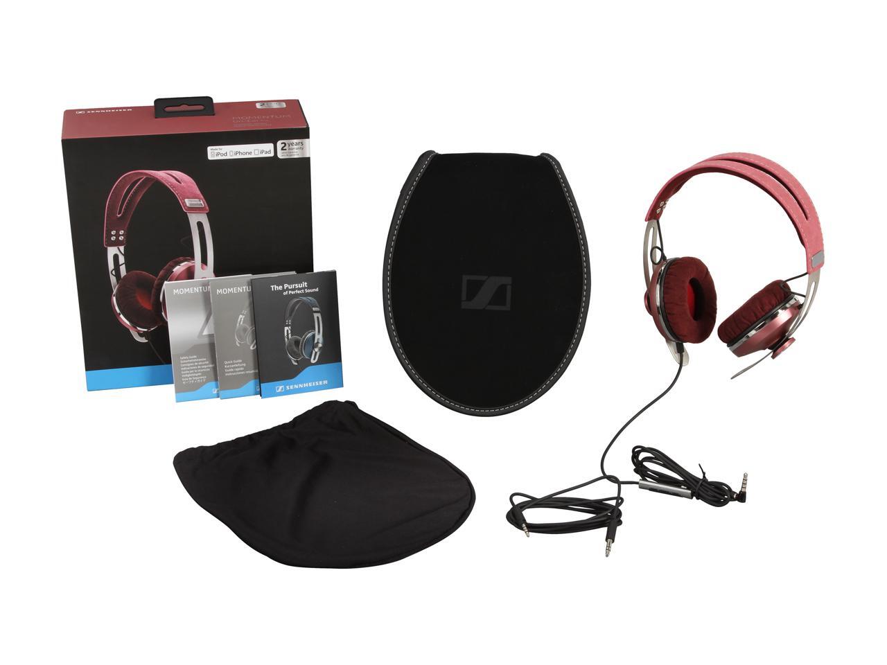 Sennheiser Pink MOMENTUM PINK Supra-aural MOMENTUM On-Ear Headphones ...