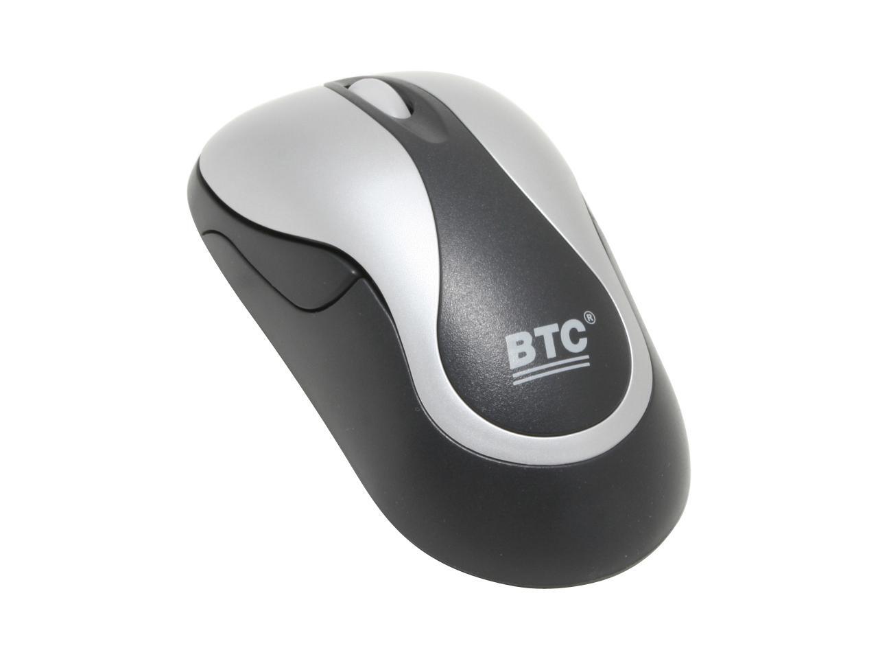 BTC M960M Silver/Black RF Wireless Optical Mouse - Newegg.com
