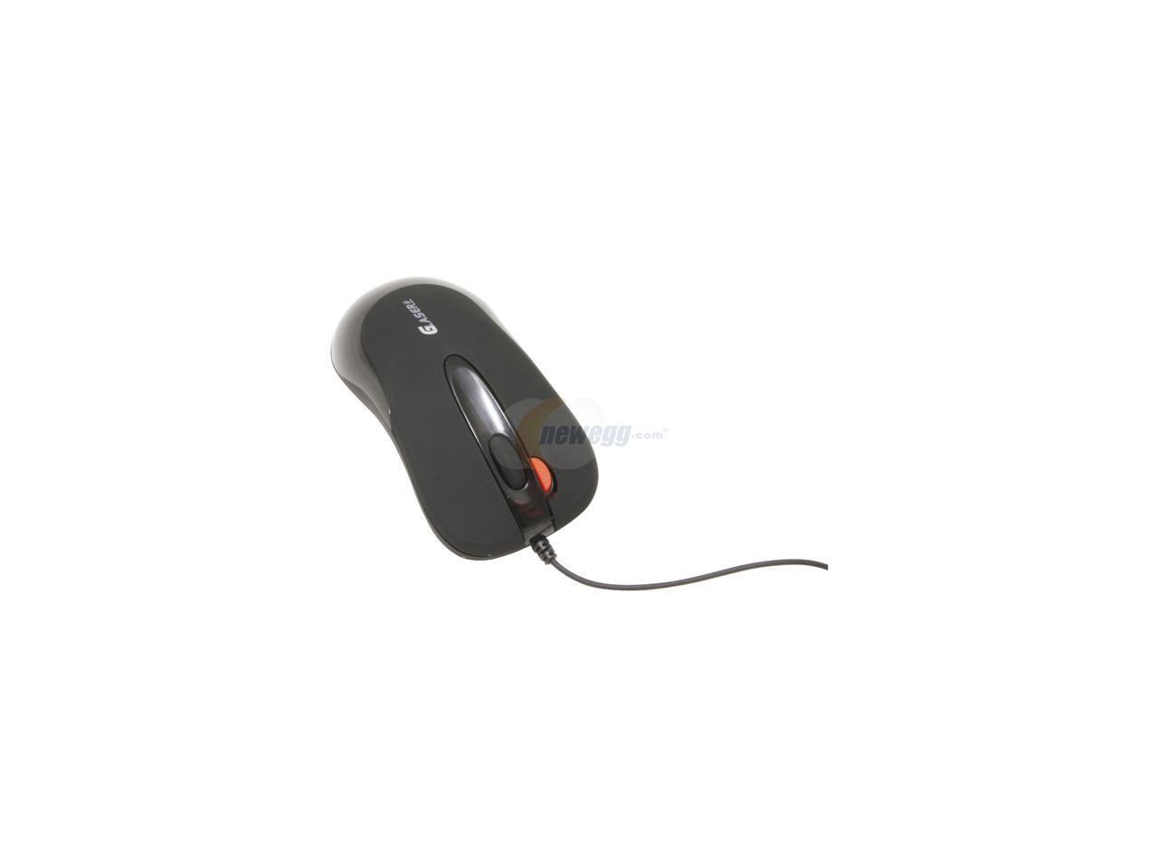A4Tech X6-60D Black Wired Laser Glaser Mouse - Newegg.com