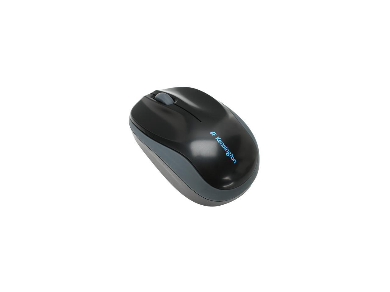 Kensington Pro Fit Black Wired Optical Retractable Mobile Mouse ...