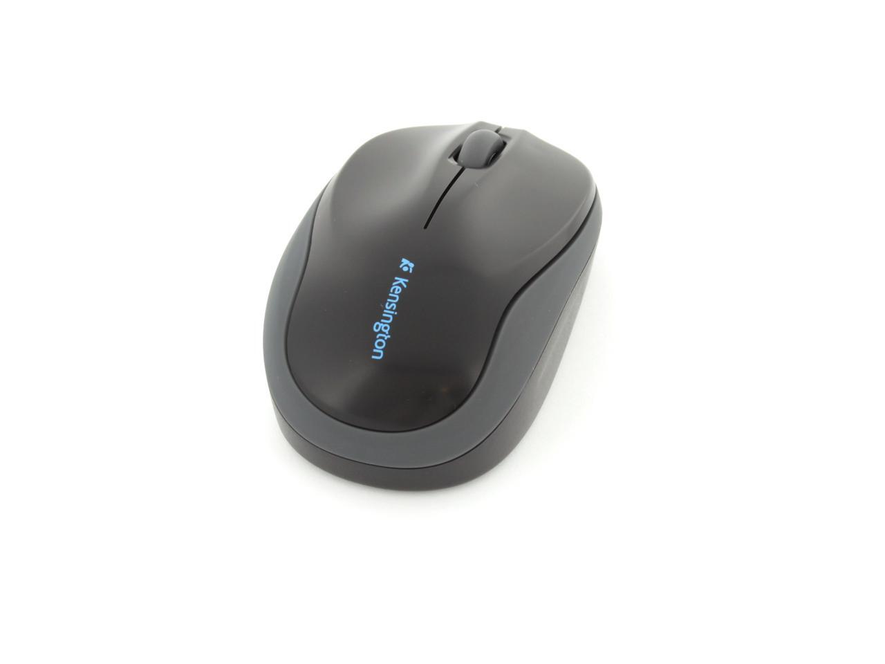 Kensington Pro Fit Black Wired Optical Retractable Mobile Mouse ...