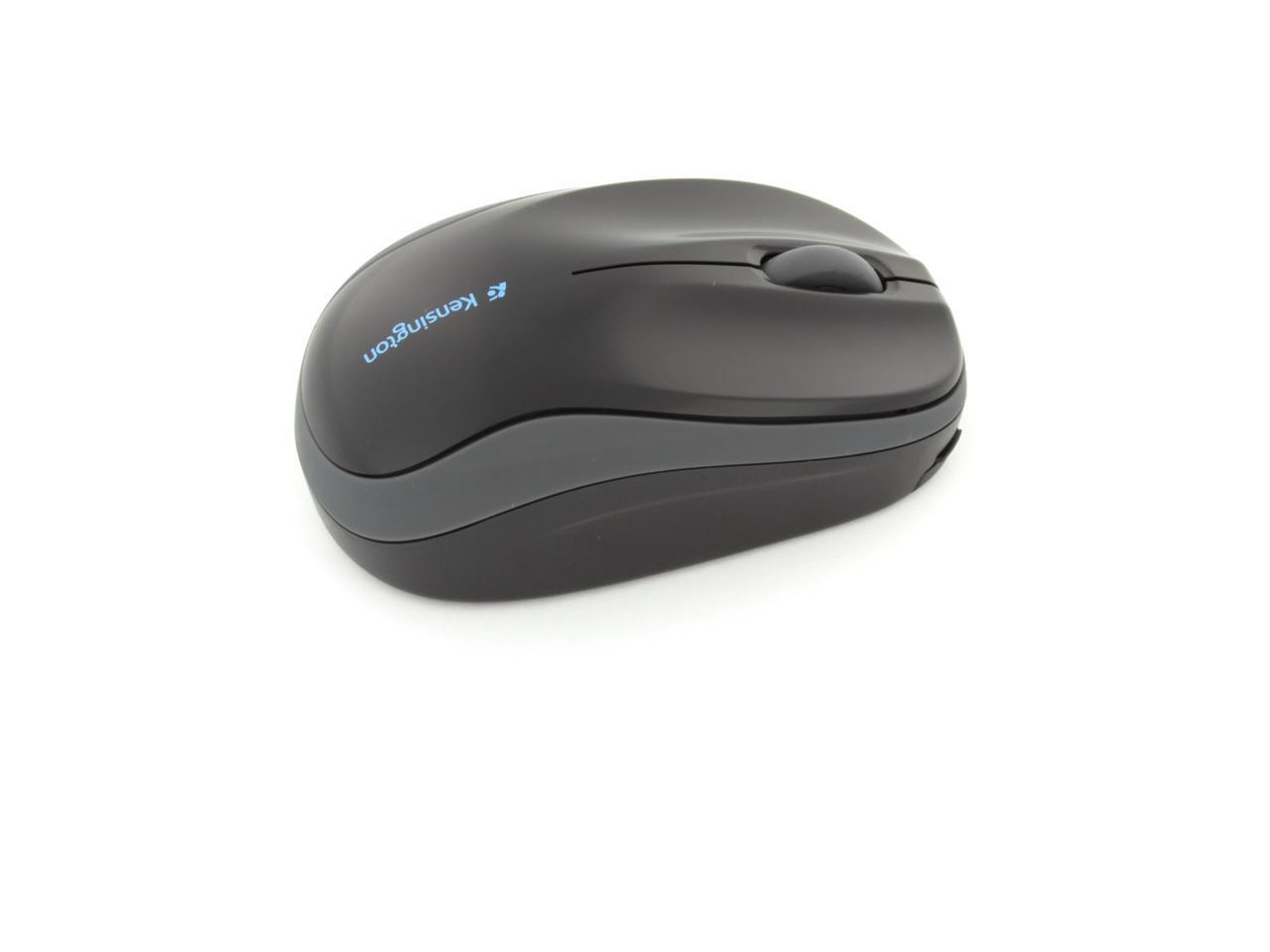 Kensington Pro Fit Black Wired Optical Retractable Mobile Mouse ...