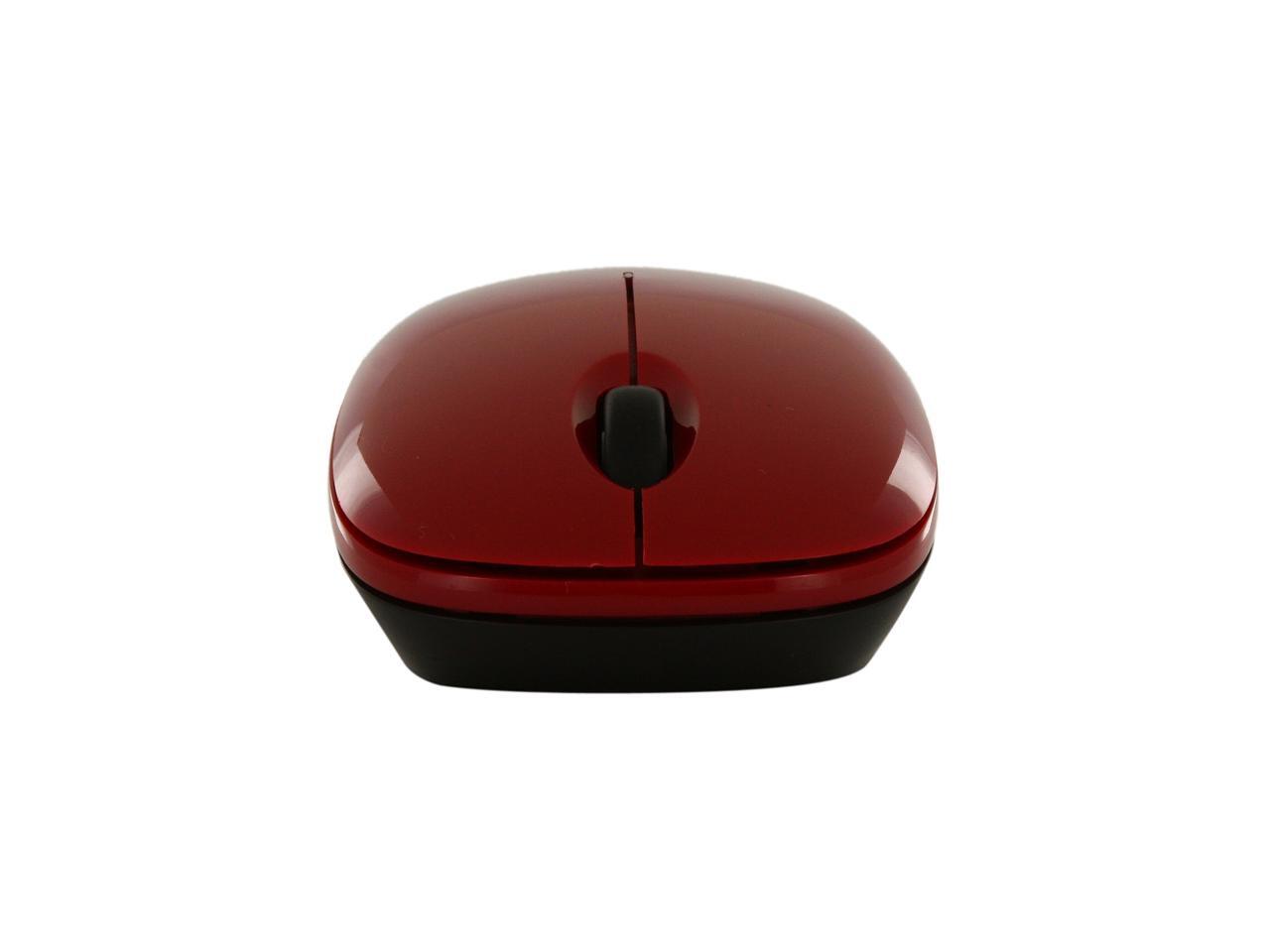 Kensington Mouse for Life Wireless Three-Button Mouse K72411US Red RF ...