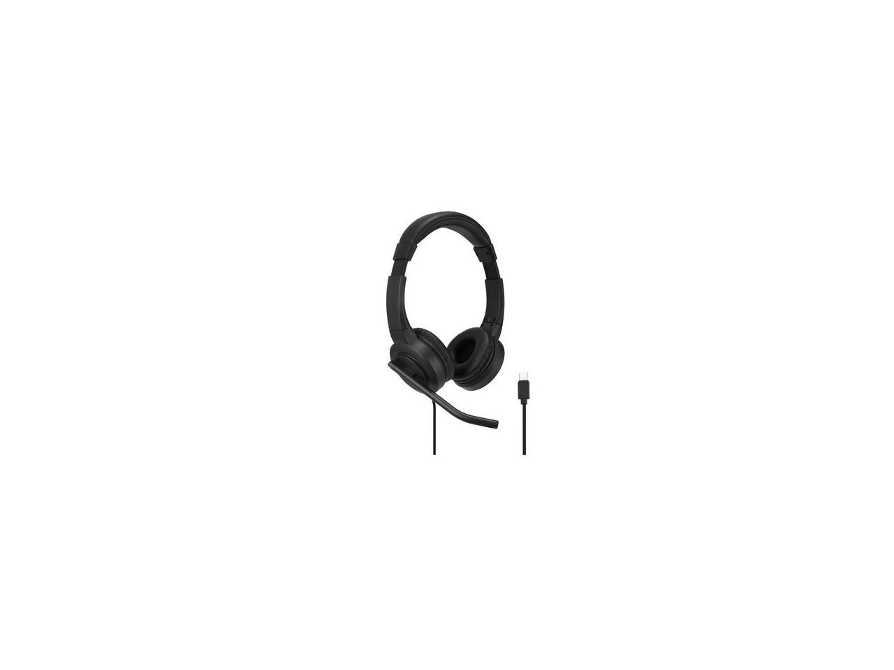 Kensington K83450WW Circumaural H1000 USB-C On-Ear Headset - Newegg.com