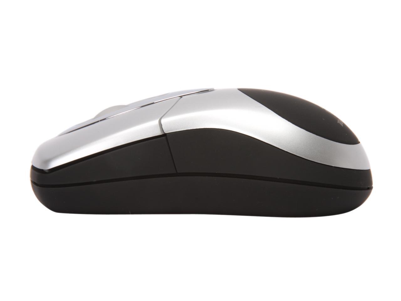 Targus Notebook Wireless AMW05US Black/Silver 3 Buttons 1 x Wheel USB ...