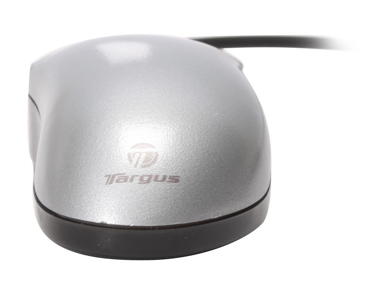 Open Box: Targus PAUM01U Silver Wired Optical Ultra Mini Retractable ...