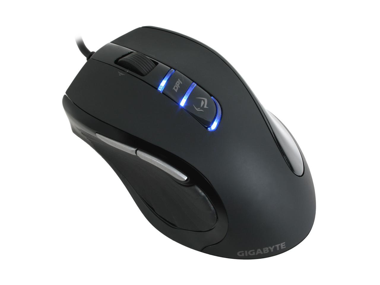 GIGABYTE GM-M6980 Black Wired Laser Gaming Mouse - Newegg.com